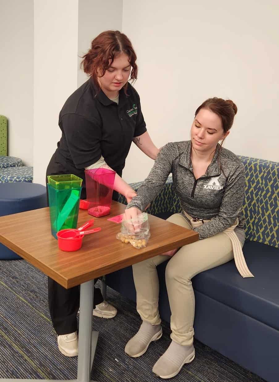 Occupational Therapy students shared learning with UC & Xavier students ...