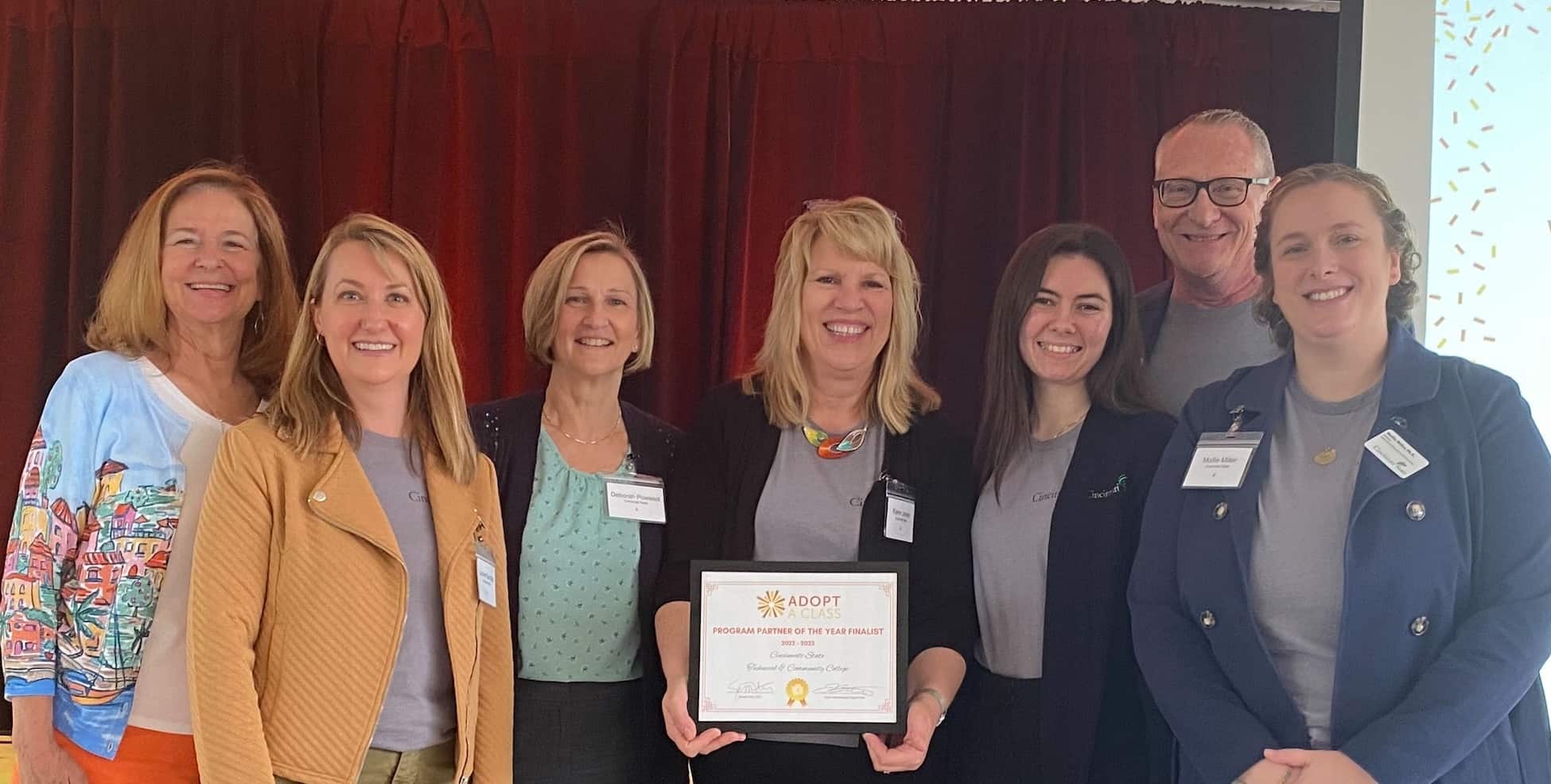 Cincinnati State mentors are Adopt A Class "Partner of the Year" finalists - Cincinnati State