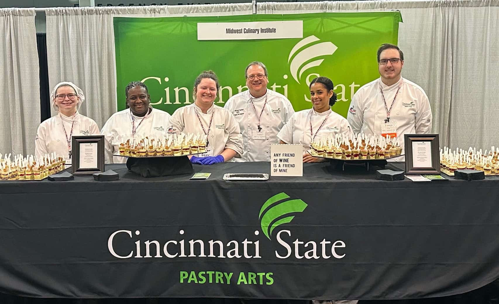 Midwest Culinary Institute students showcased their skills at the Cinti ...