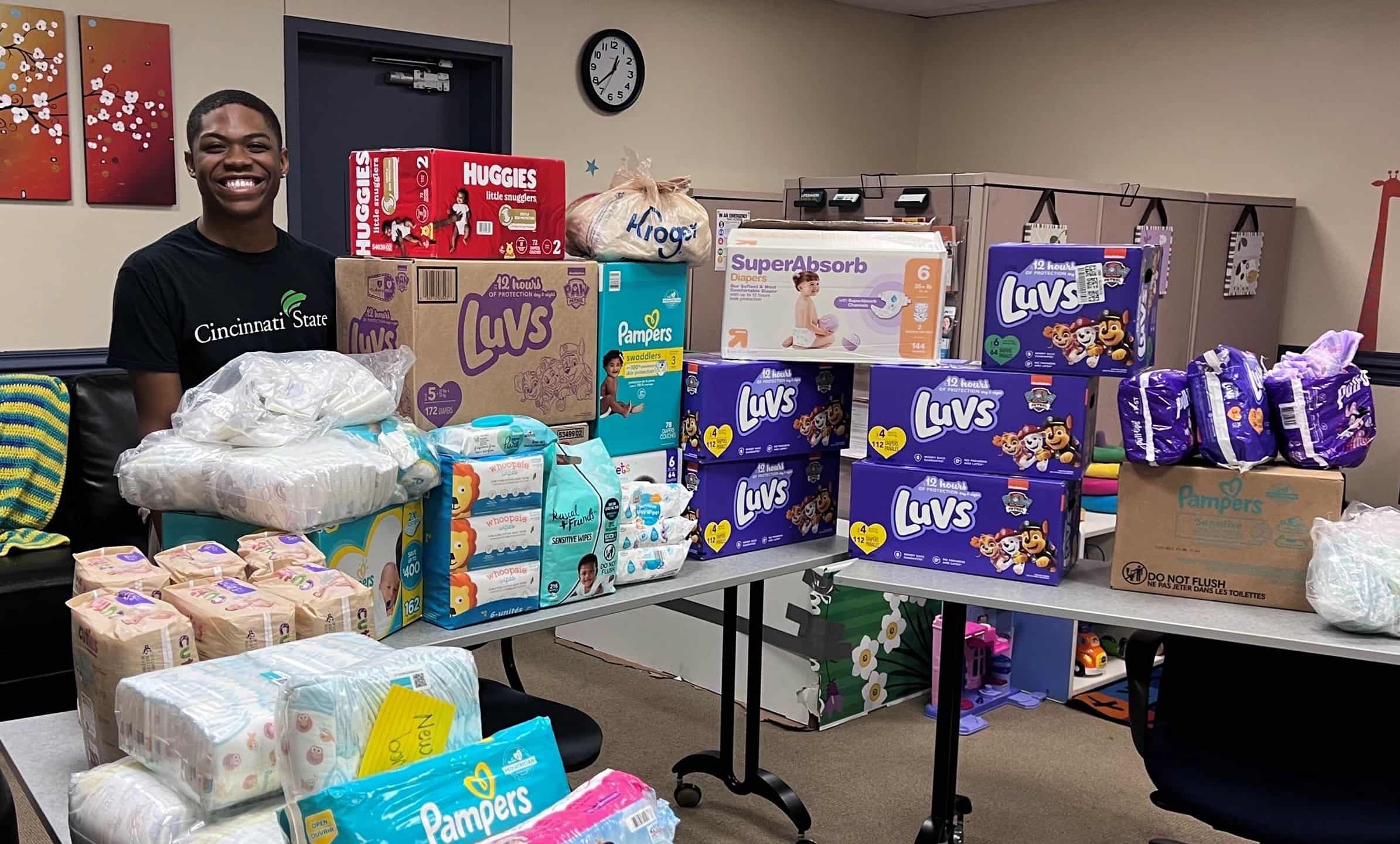 Diaper drive for the Parenting Resource Center received many donations ...