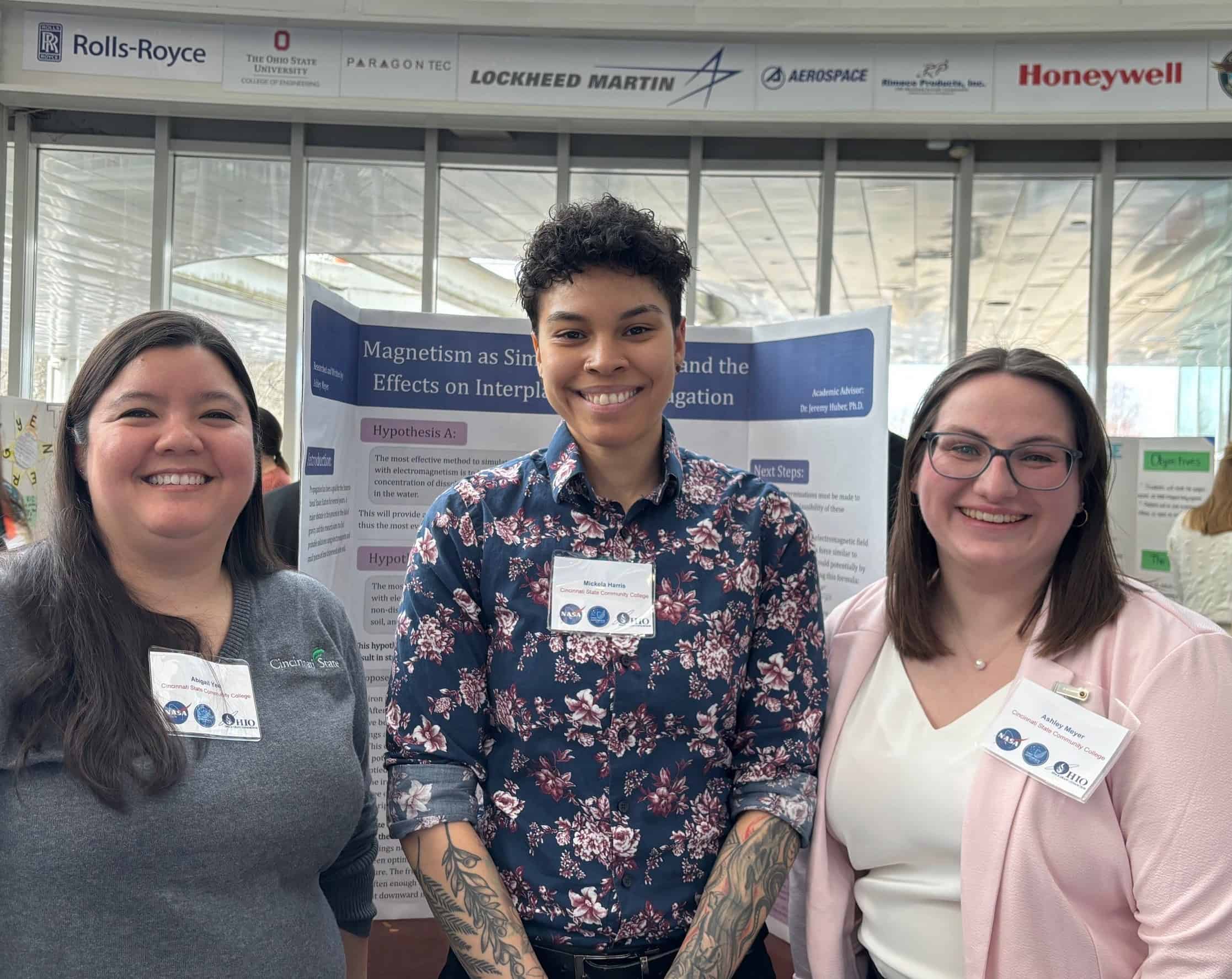 Students presented their research at the Ohio Space Grant Symposium ...
