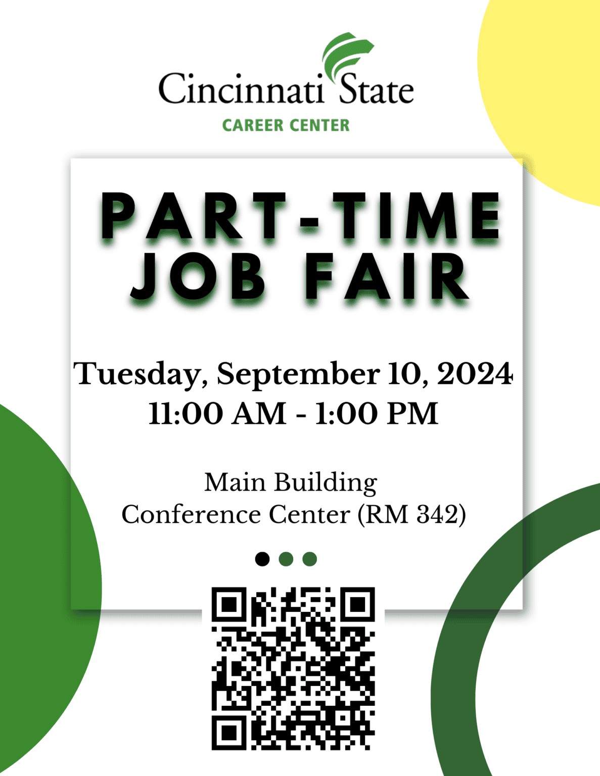 Part-time Job Fair - Cincinnati State