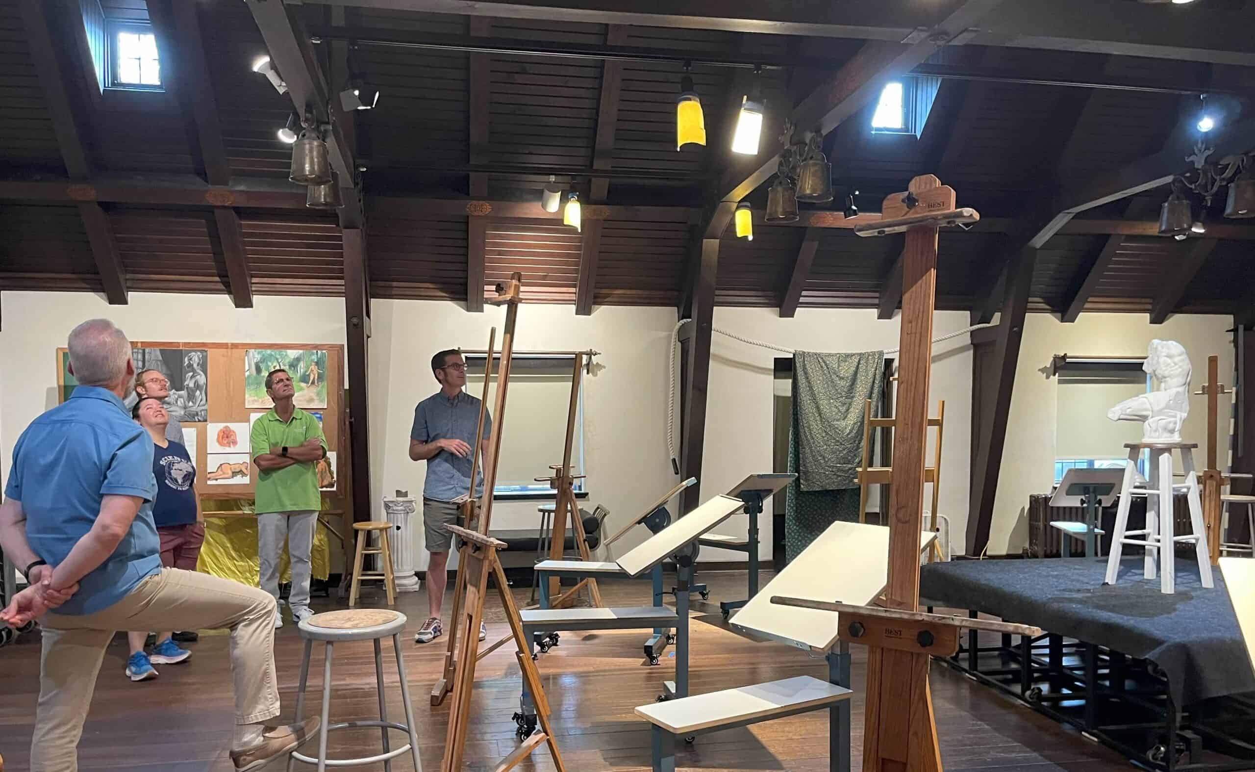 Faculty Senate service project assisted the Manifest Drawing Center ...