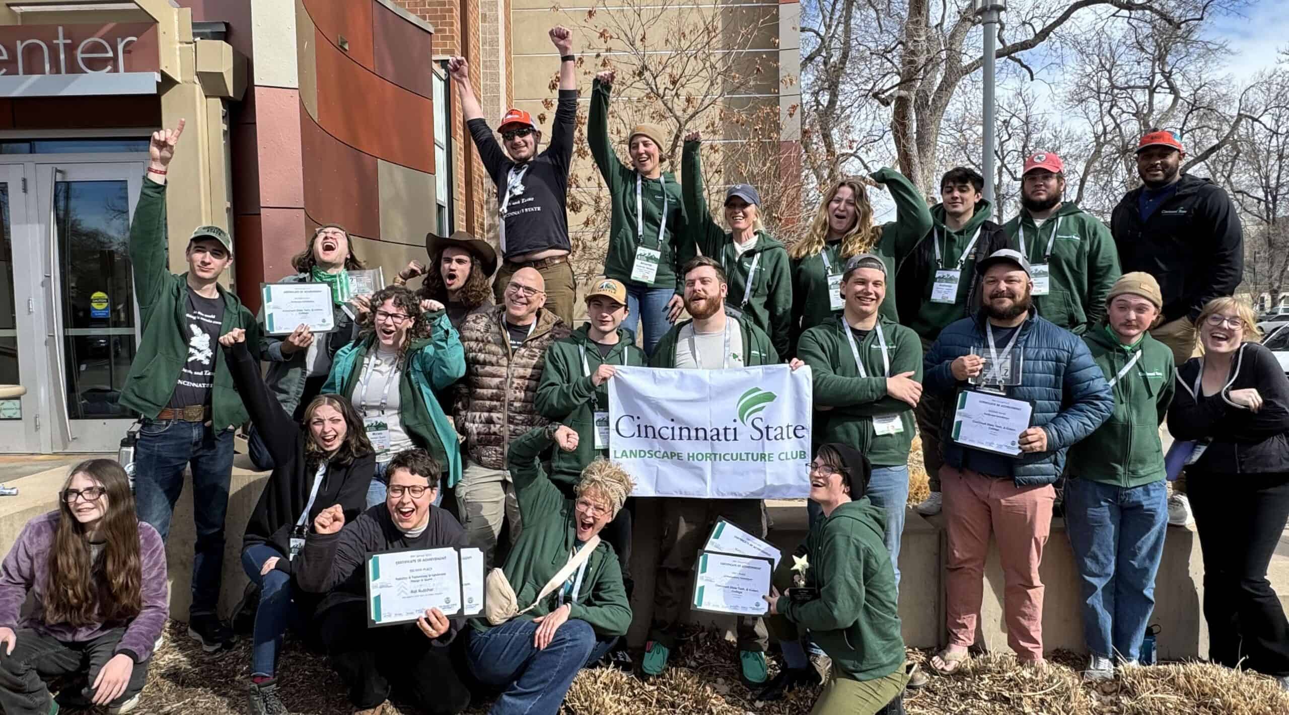 Horticulture student team finished 6th in national landscape ...