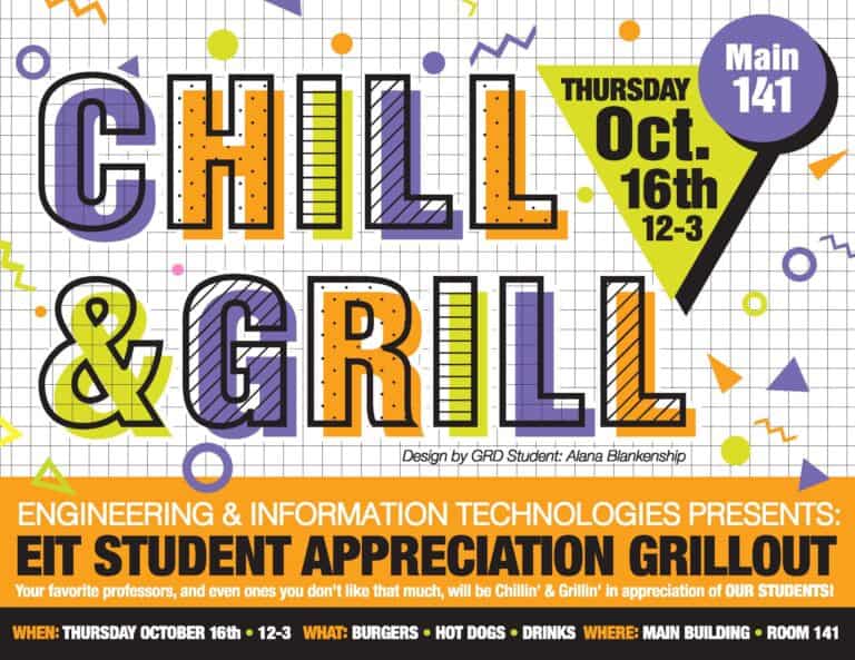 Faculty & staff threw a “Chill & Grill” party for EIT students ...